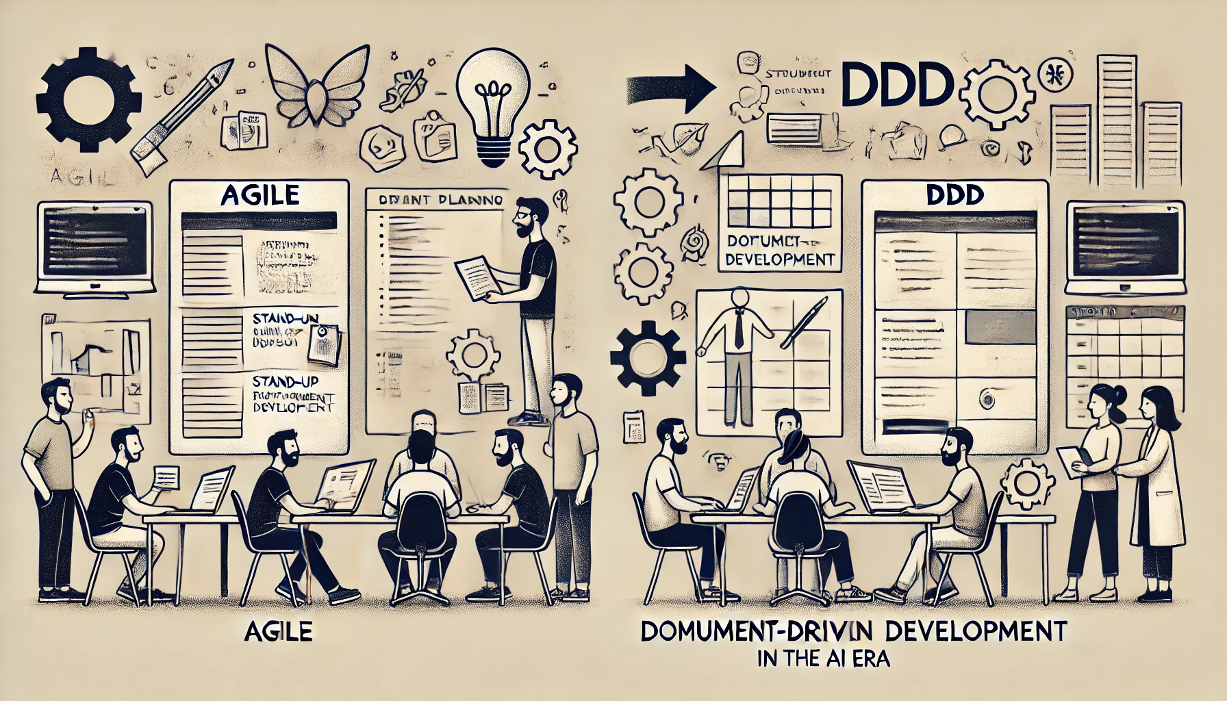 Agile vs. Document-Driven Development: Do We Still Need Sprints?